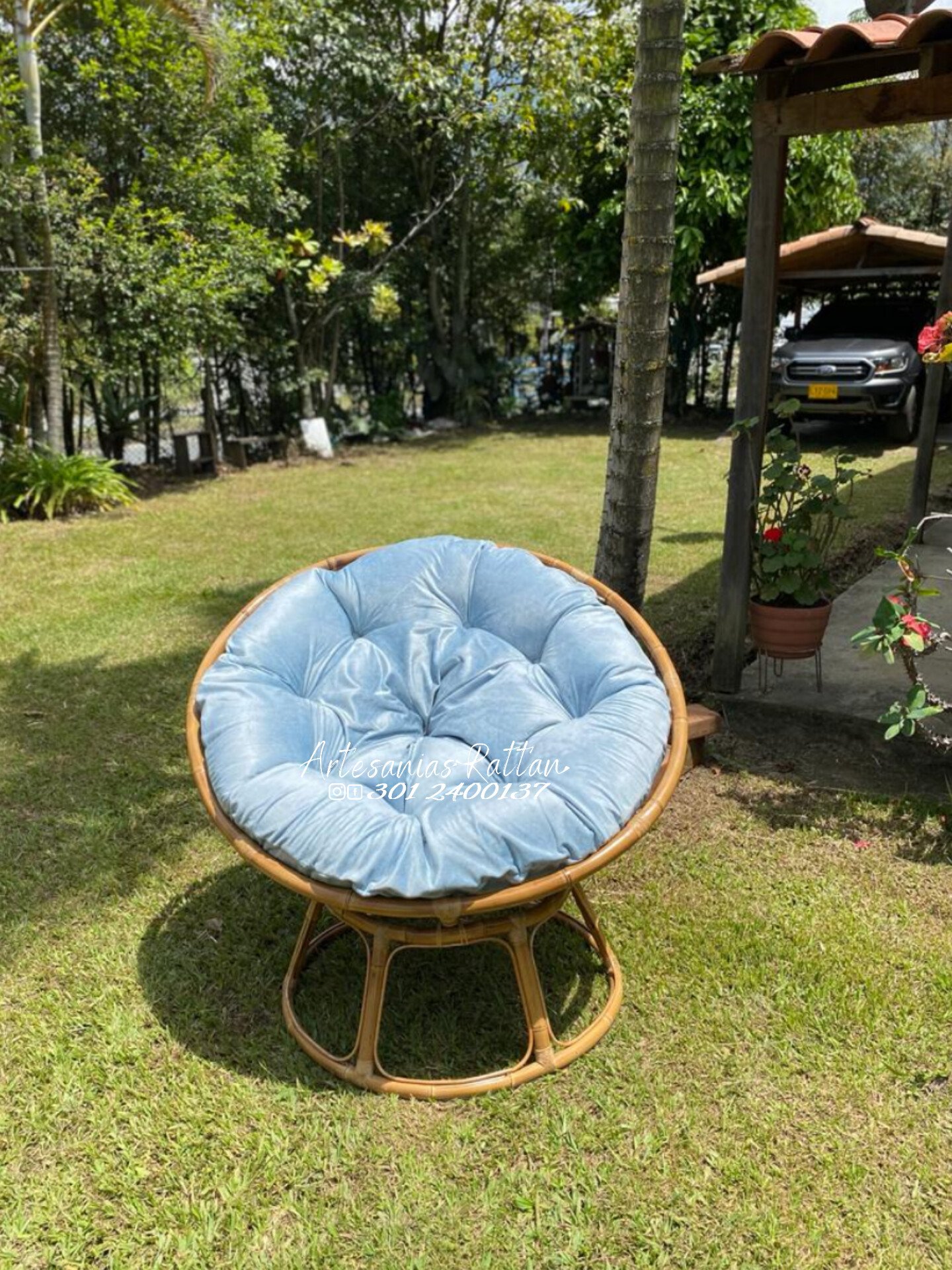 Silla Redonda - Artesanías Rattan