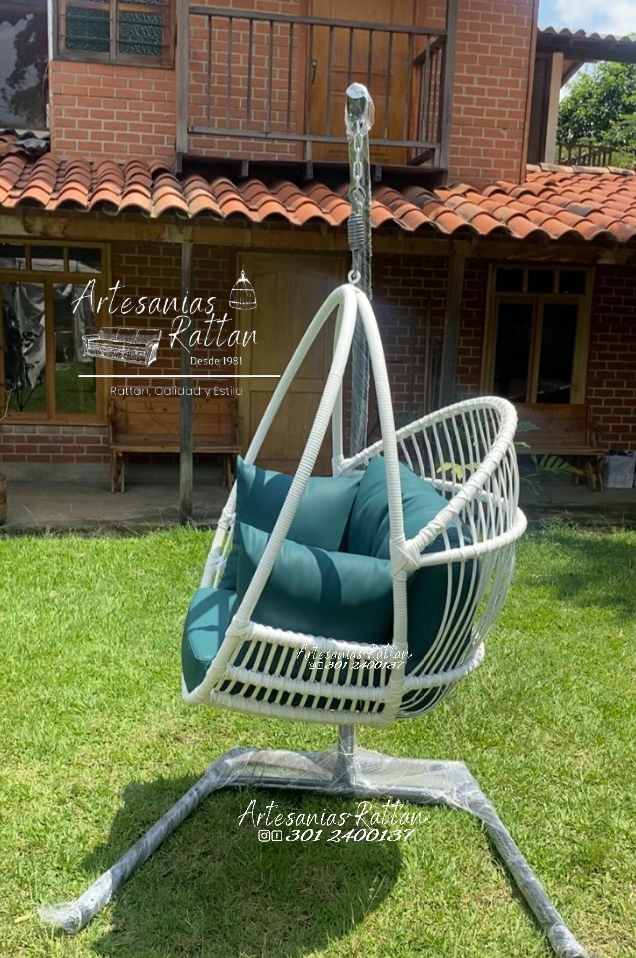Nido Colgante tulum - Artesanías Rattan